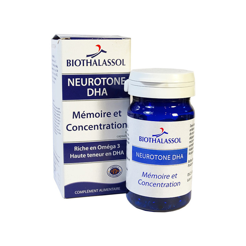 Neurotone DHA boite de 60 capsules - Destination BIO